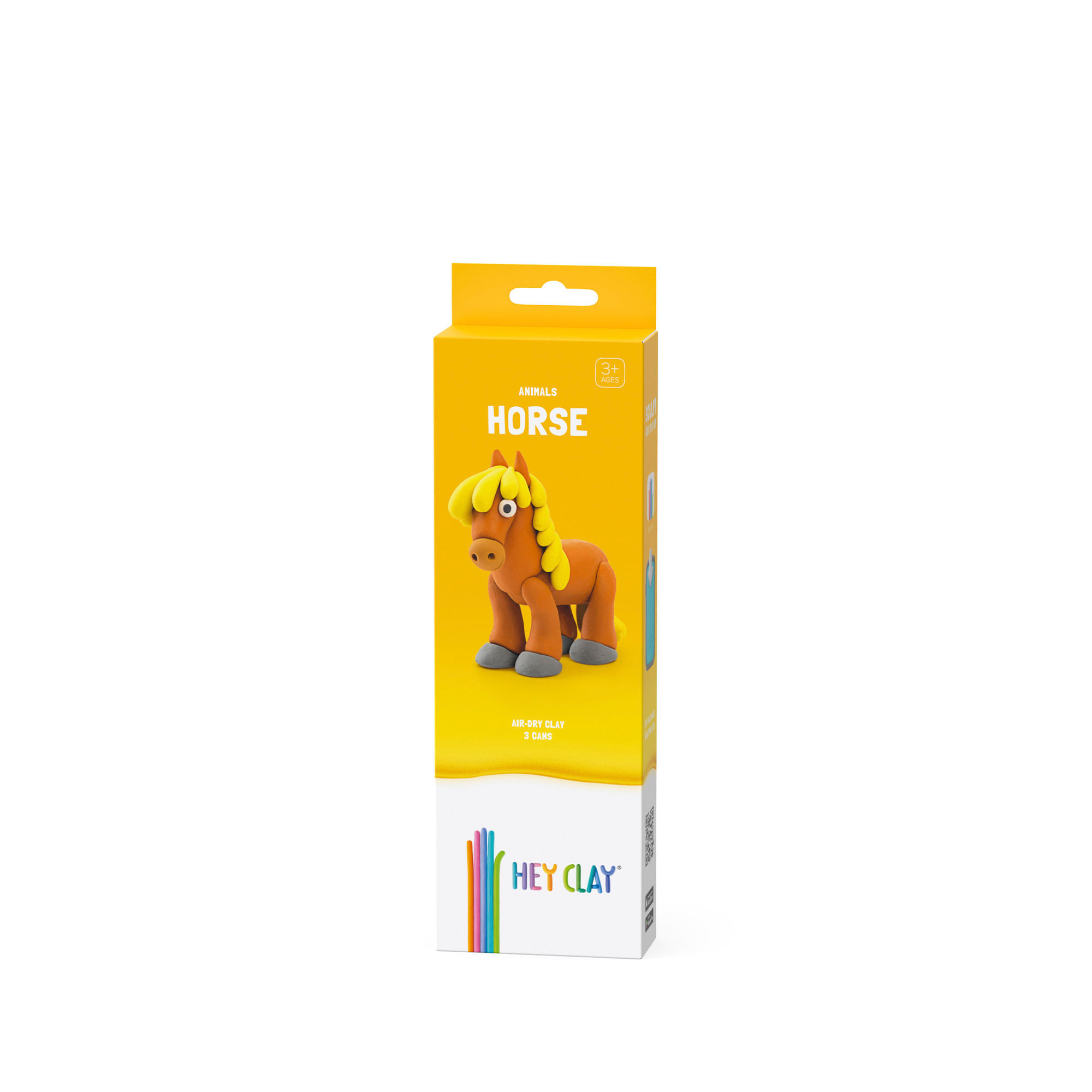 Masa Moldeable Hey Clay Caballo x 5 Colores Hey Clay Caja x 5